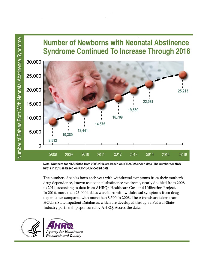 Number Of Newborns With Neonatal Abstinence Syndrome Continued To Number Of Newborns With Neonatal Abstinence Syndrome Continued To